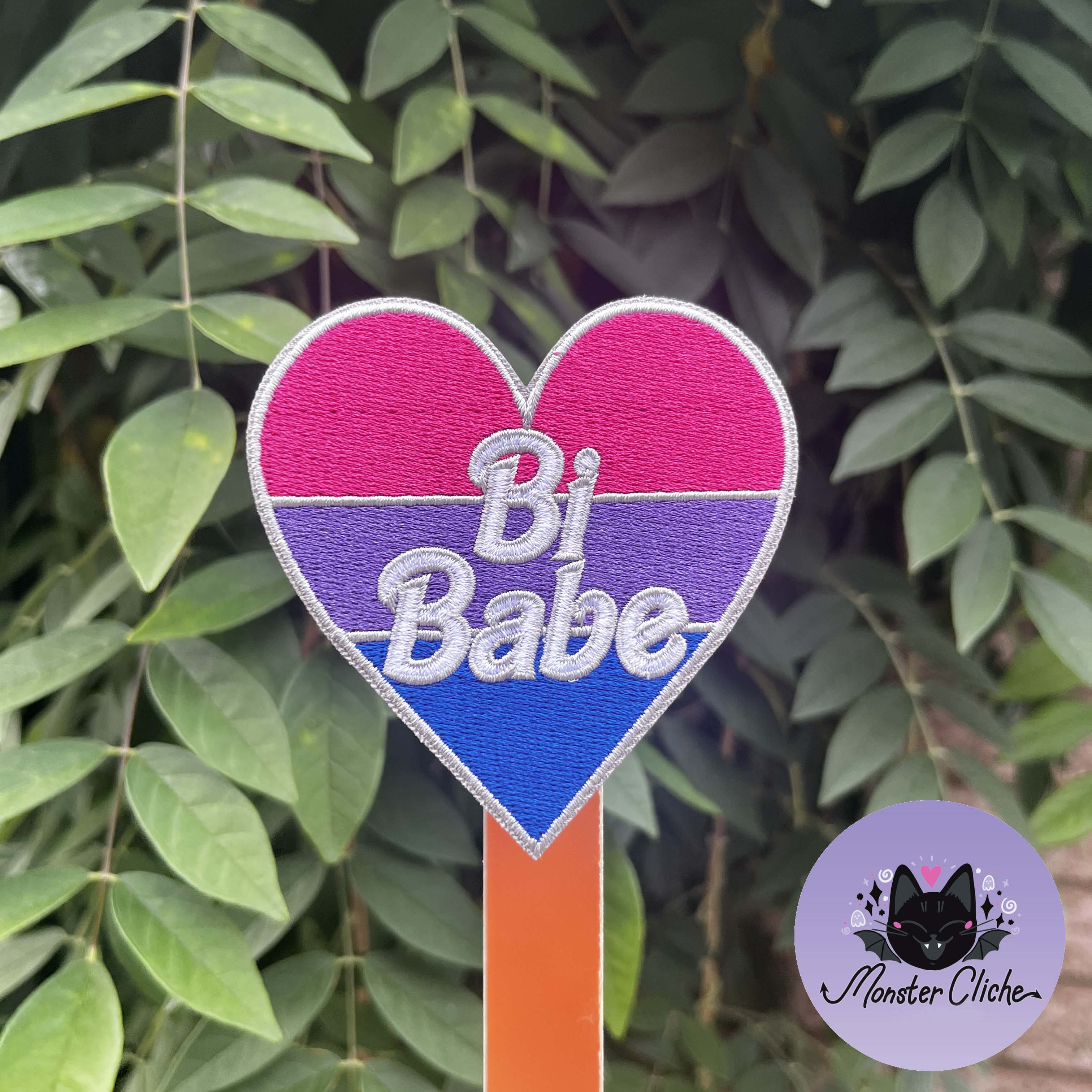 Bi Babe Iron On Patch – Monster Cliche