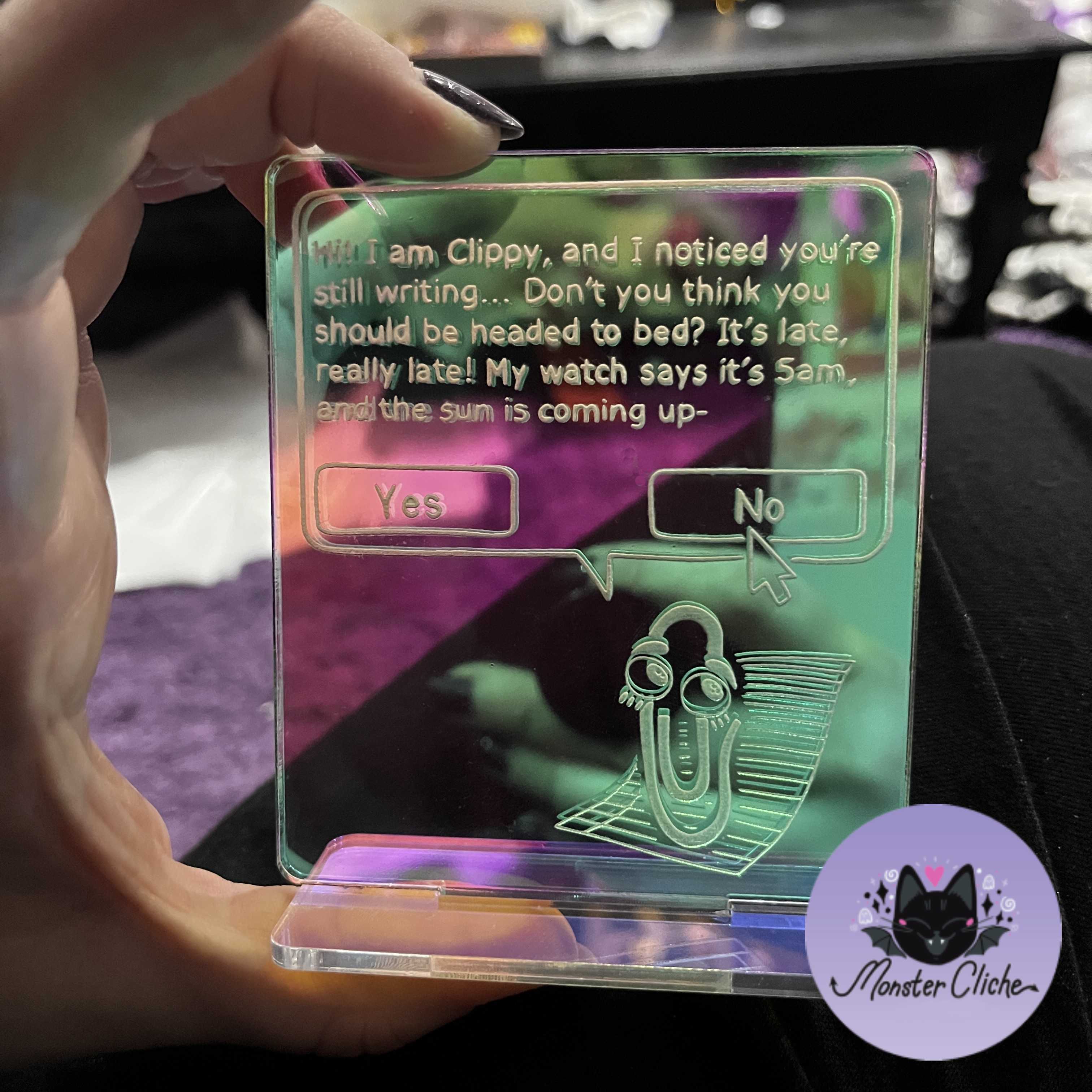 Clippy Desk Buddy Standee (MTO) – Monster Cliche